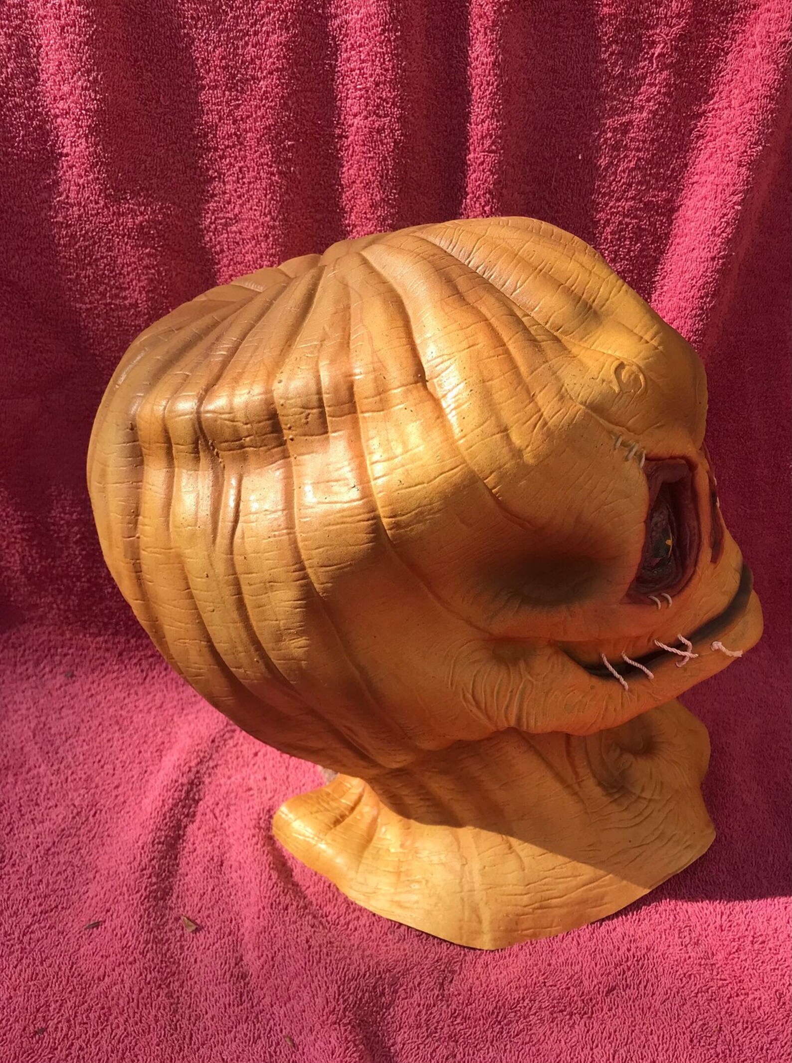 25% Off, Free Shipping! Halloween Trick R Treat SAM Unmasked Latex ...