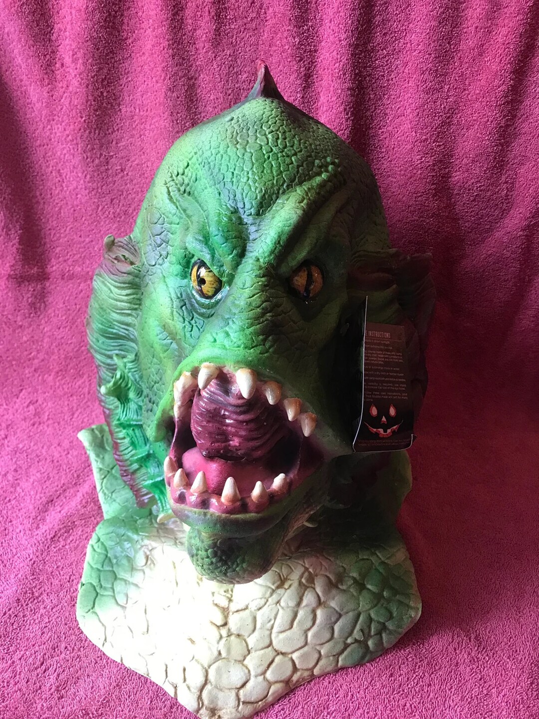 Halloween Gilbert Sea Creature - Latex Deluxe Mask Trick or Treat Studios 25% Off, Free Shipping ...