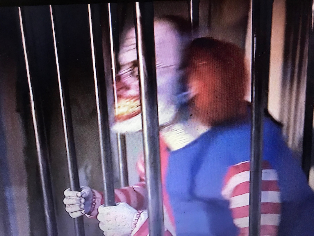 25% Off, Free Shipping Today! Halloween Animated Caged Clown Walk ...