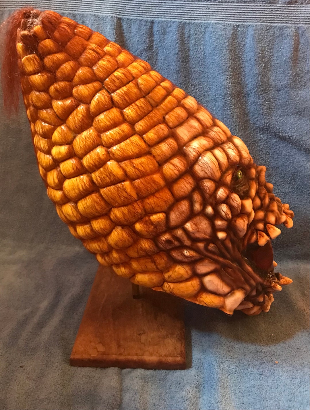 Angry Evil Corn Skull Latex Deluxe Mask Ghoulish Productions Brand New Fast Free Shipping - Etsy