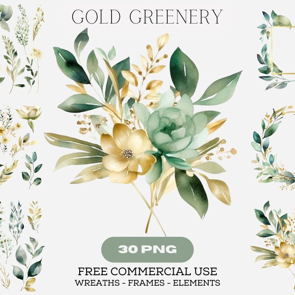 Greenery Bouquet - Etsy