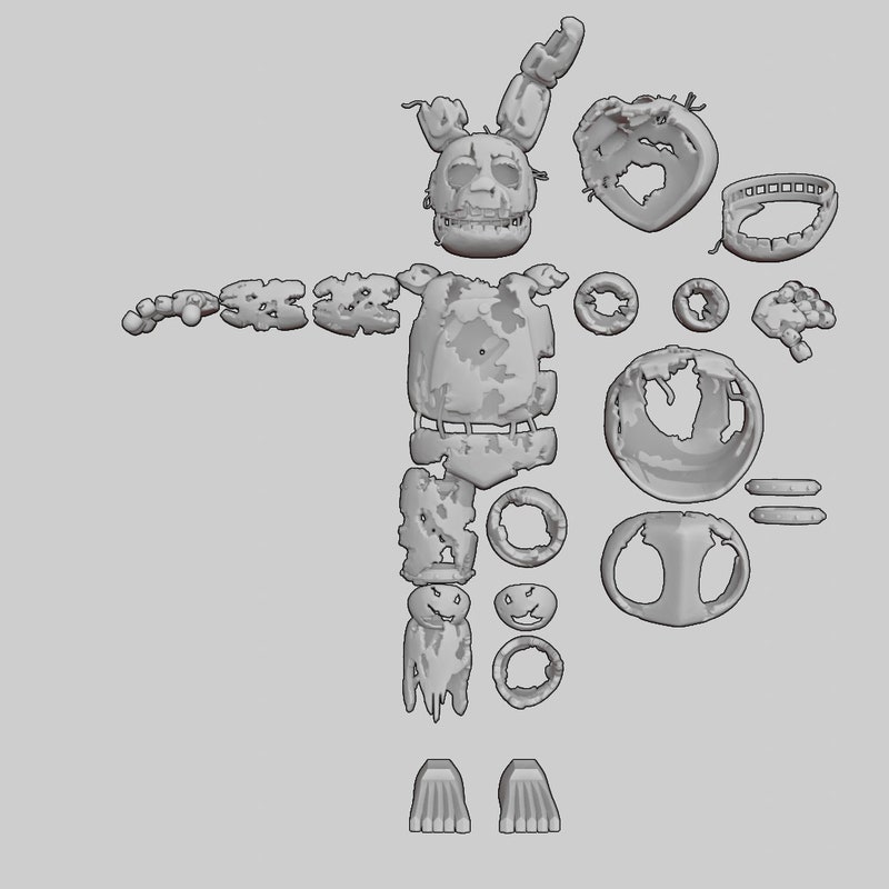 Springtrap Costume - Etsy