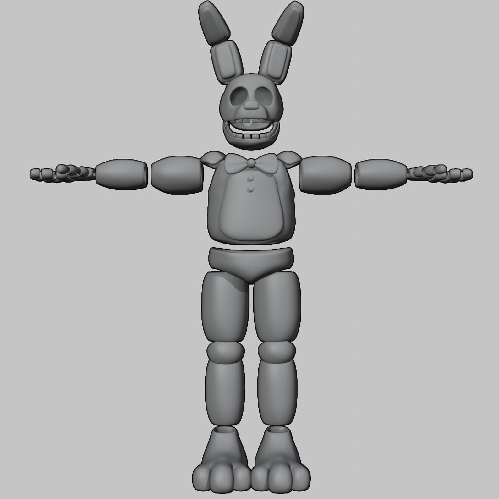 Fnaf / Five Nights at Freddy's Spring Bonnie Stl Files for Cosplay or ...