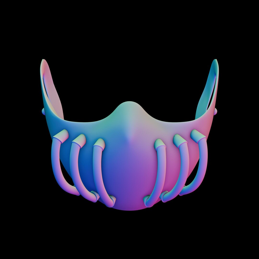 MHA My Hero Academia Toga Mask for Cosplay Stl File - Etsy