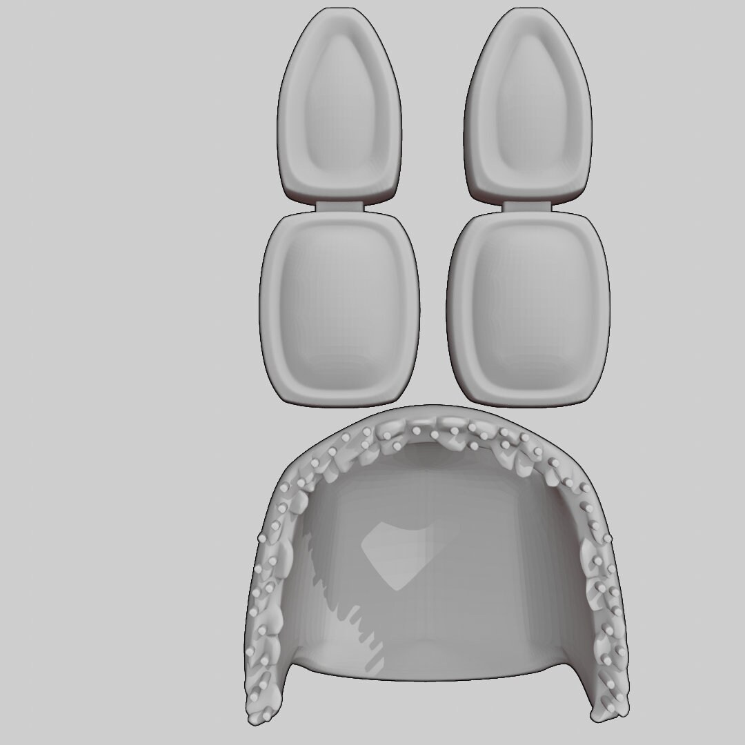 Fnaf / Five Nights at Freddy's Withered Bonnie Head Stl Files for ...