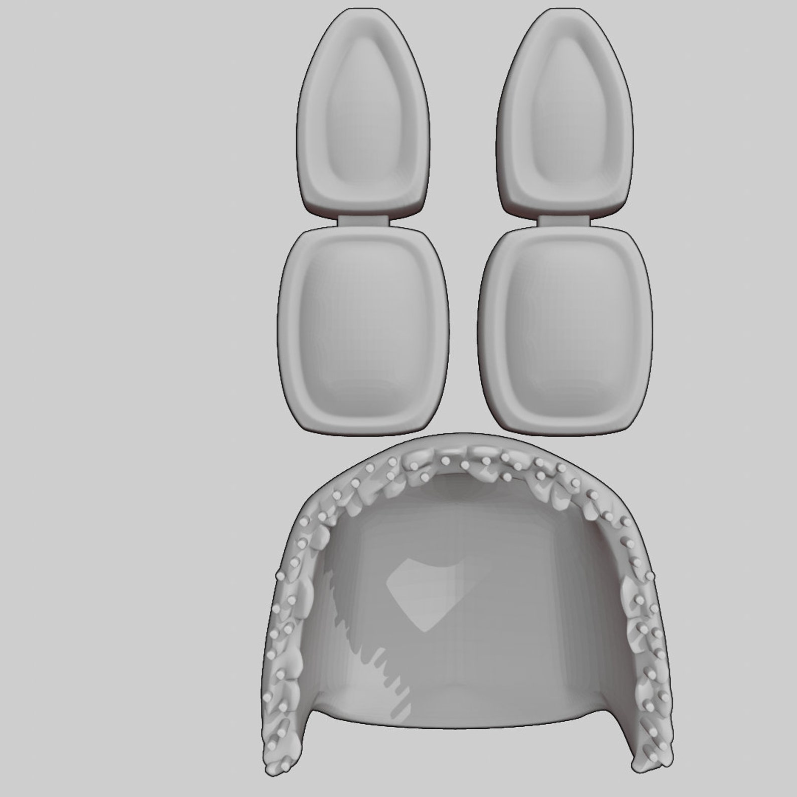 Fnaf / Five Nights at Freddy's Withered Bonnie Head Stl Files for ...