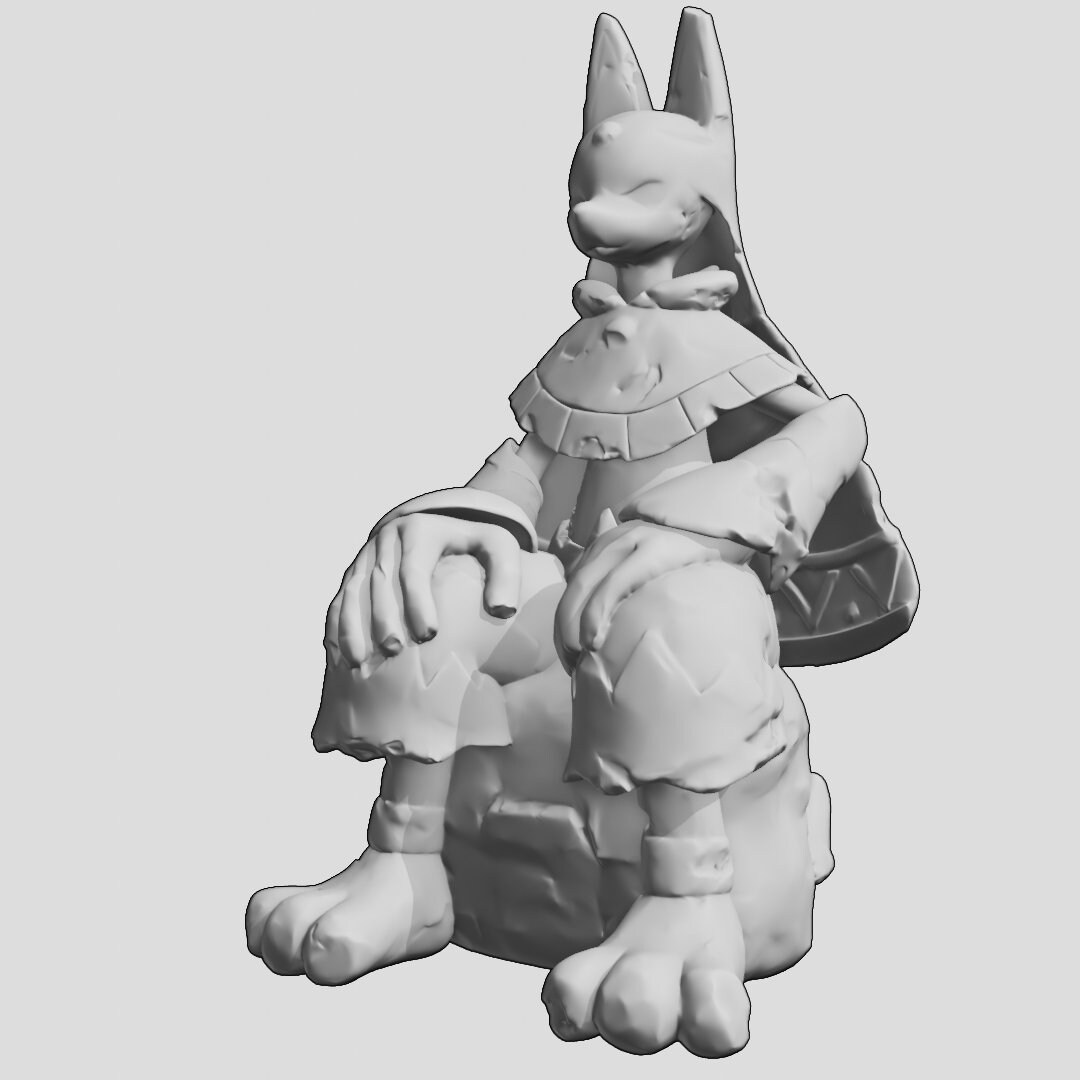 Palworld Anubis Statue Etsy