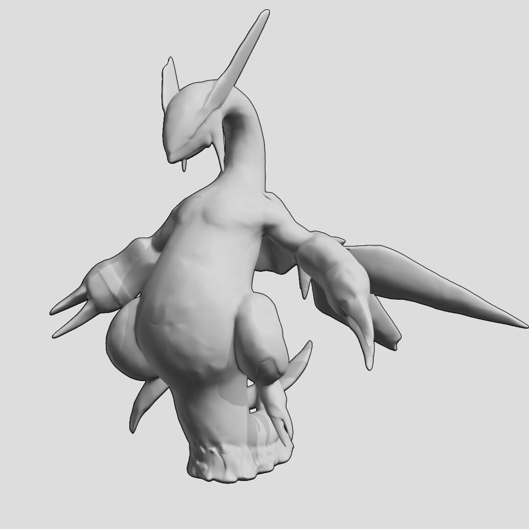 Palworld Jet Dragon Statue - Etsy