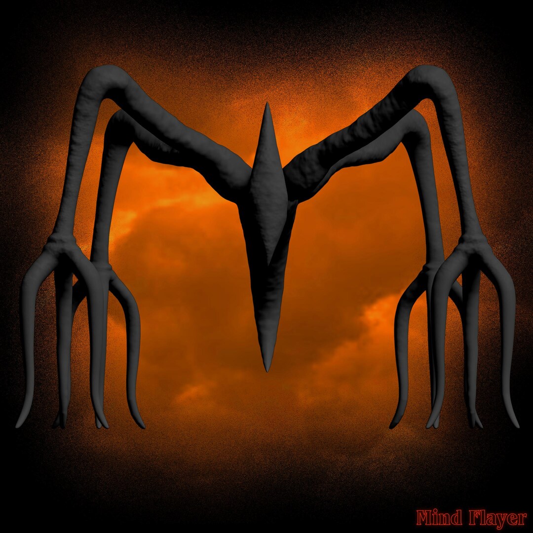 Stranger Things the Mind Flayer Figurine Stl File - Etsy