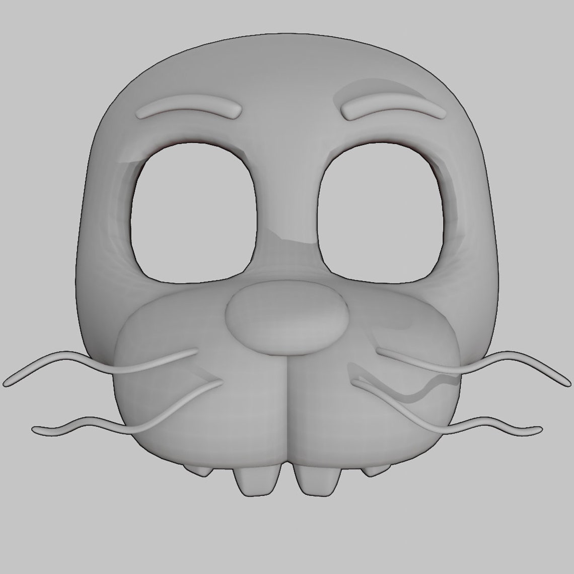 Fnaf / Five Nights at Freddy's Unwithered Bonnie Mask Stl File for ...