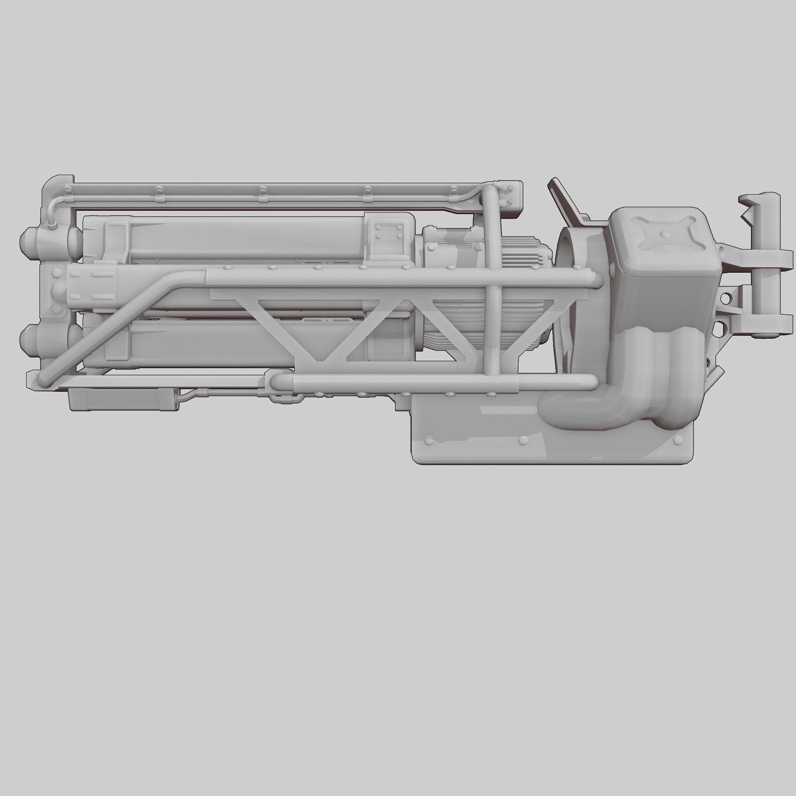 Fallout 4 Gatling Laser Cosplay Stl File for 3D Printing - Etsy