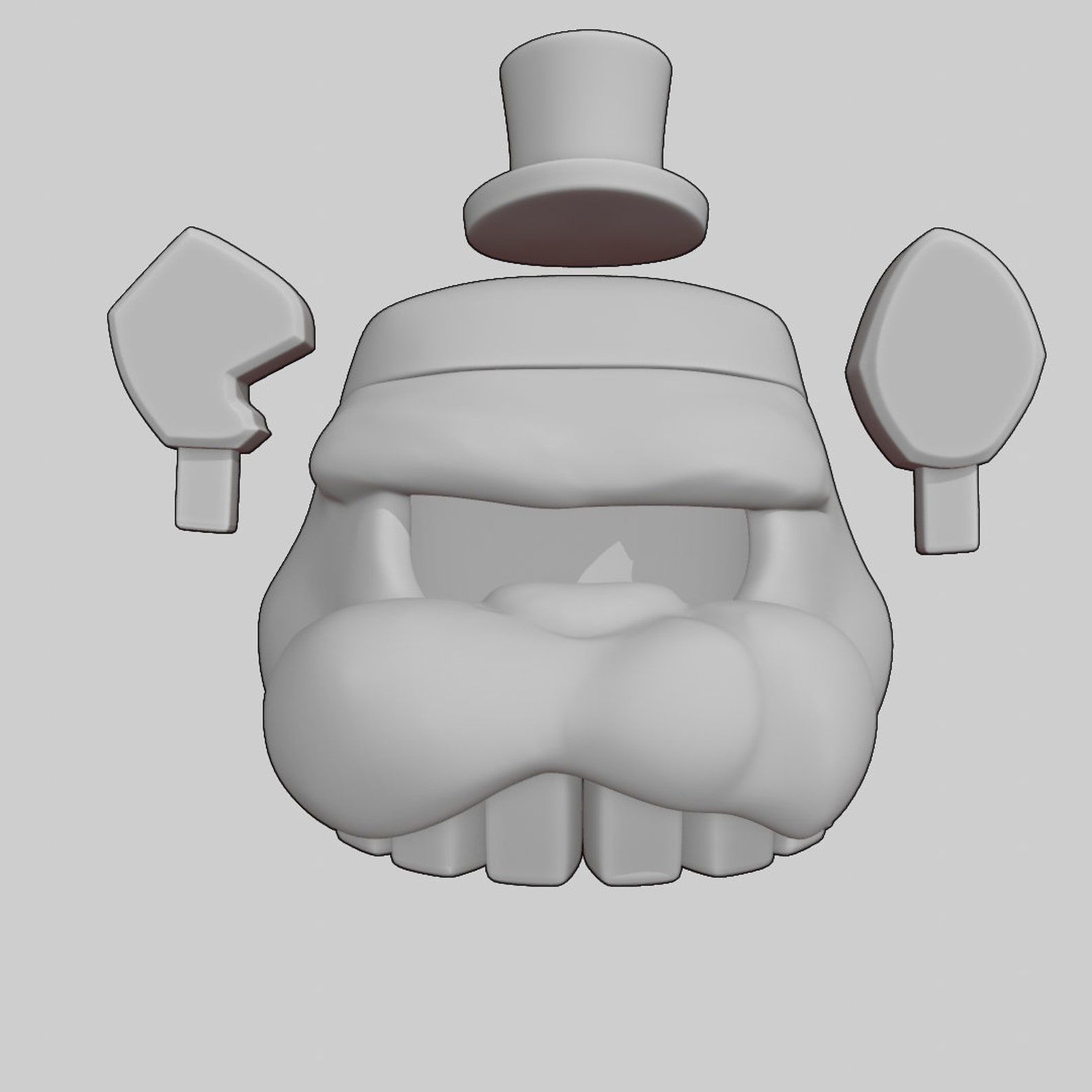 Fnaf / Five Nights at Freddy's Dreadbear Head Stl Files for Cosplay - Etsy