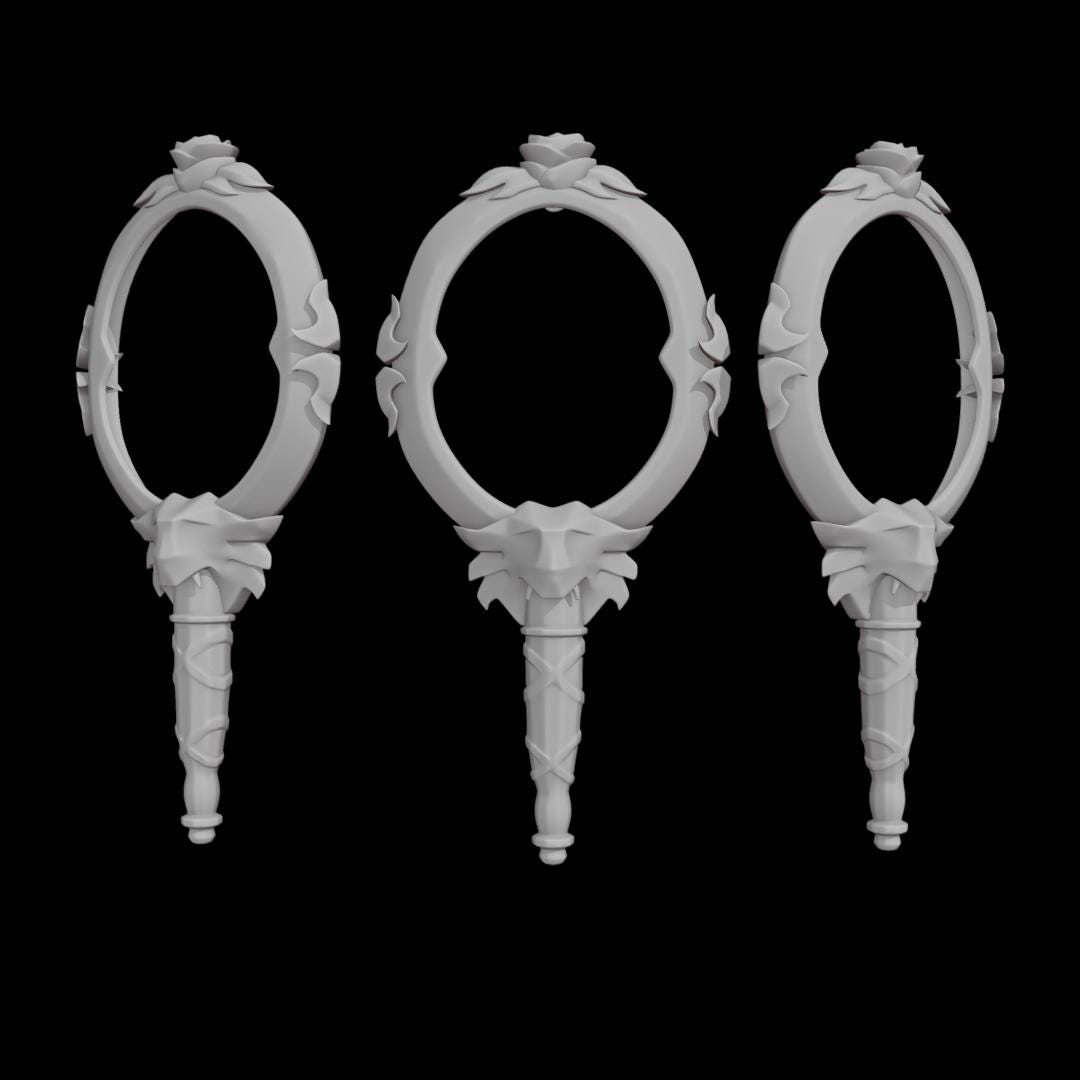 Disney Magic Mirror Enchanted for Cosplay Stl File - Etsy