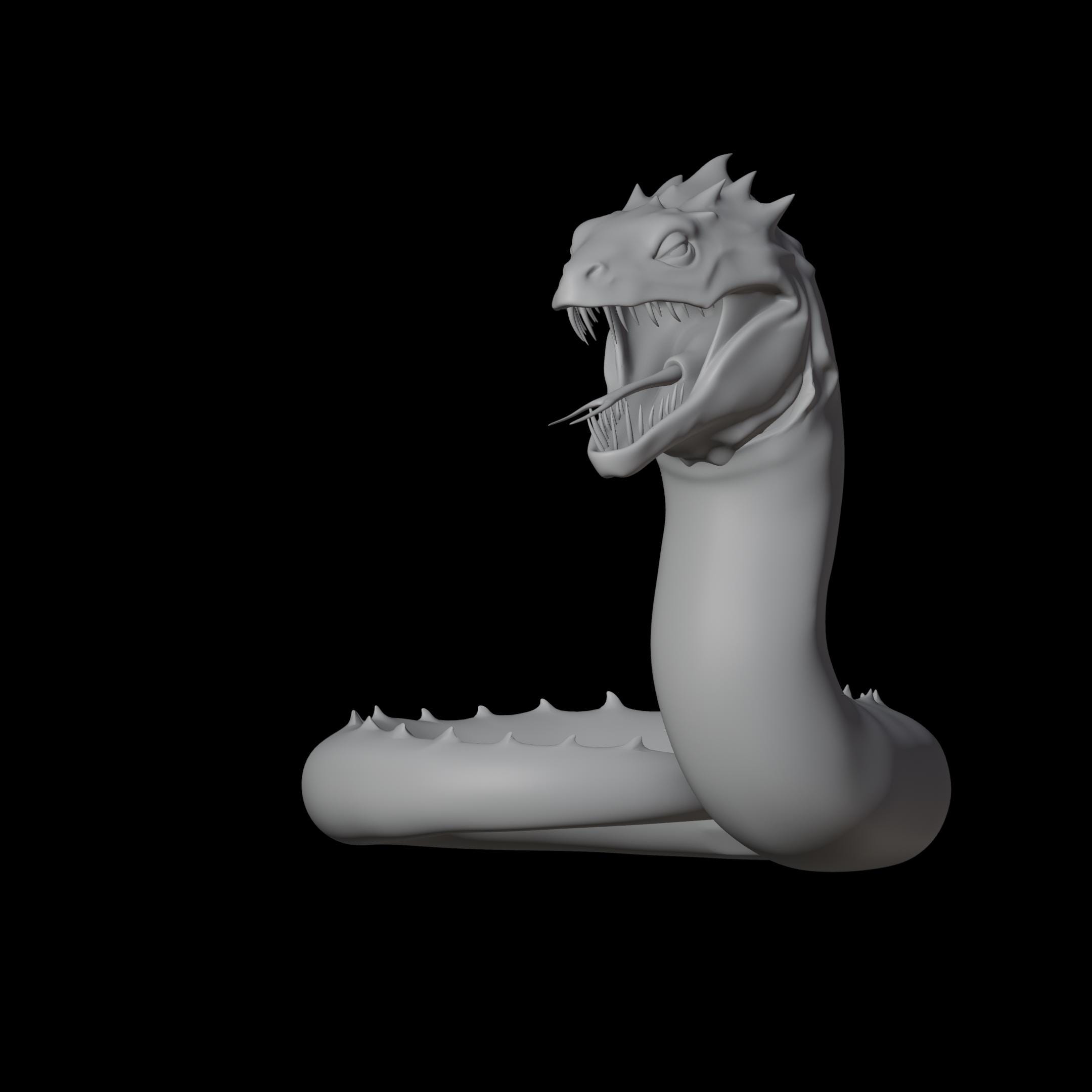 Harry Potter Basilisk Figurine Stl File - Etsy