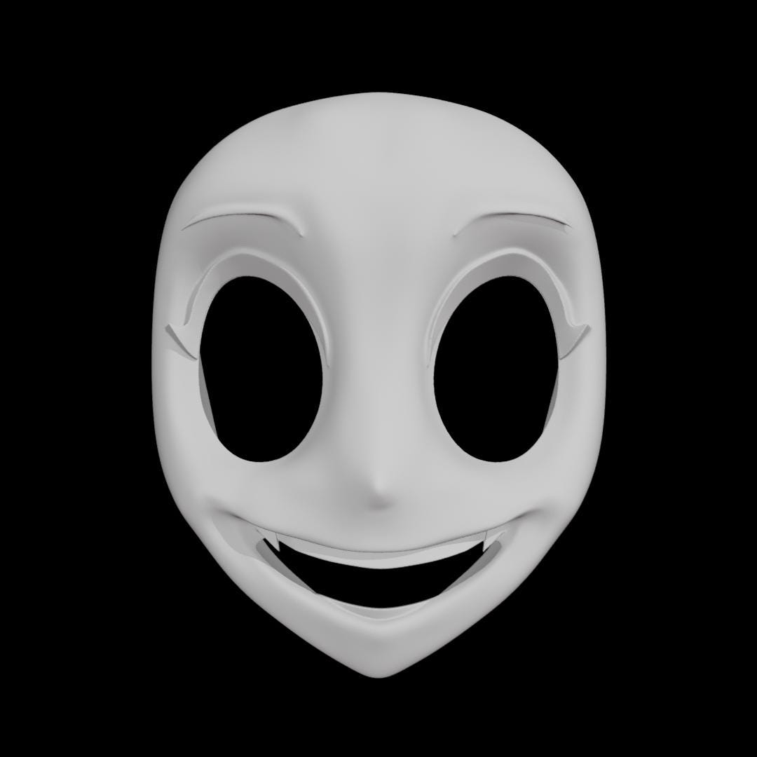 Hazbin Hotel Charlie Mask for Cosplay Stl File - Etsy