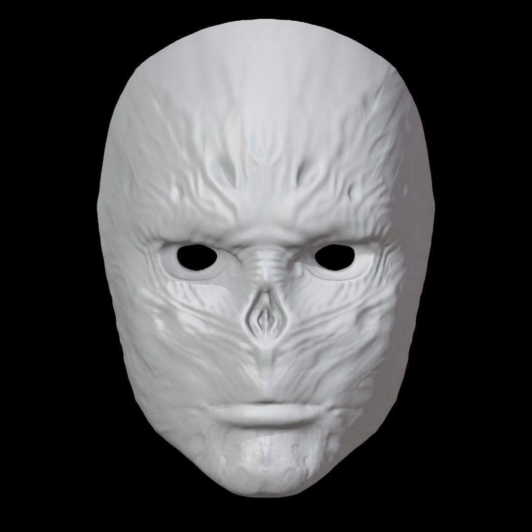 Stranger Things Vecna Mask for Cosplay Stl File - Etsy