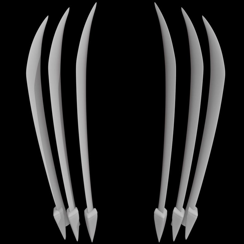 Wolverine Claws for Cosplay Stl Files - Etsy