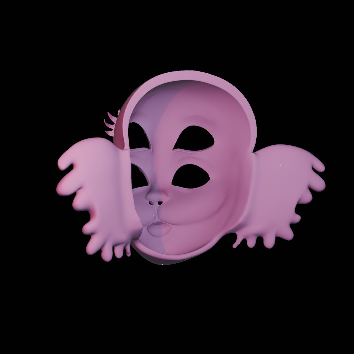 Mélanie Martinez Void Mask for Cosplay Stl File /its a STL FILE for 3d ...