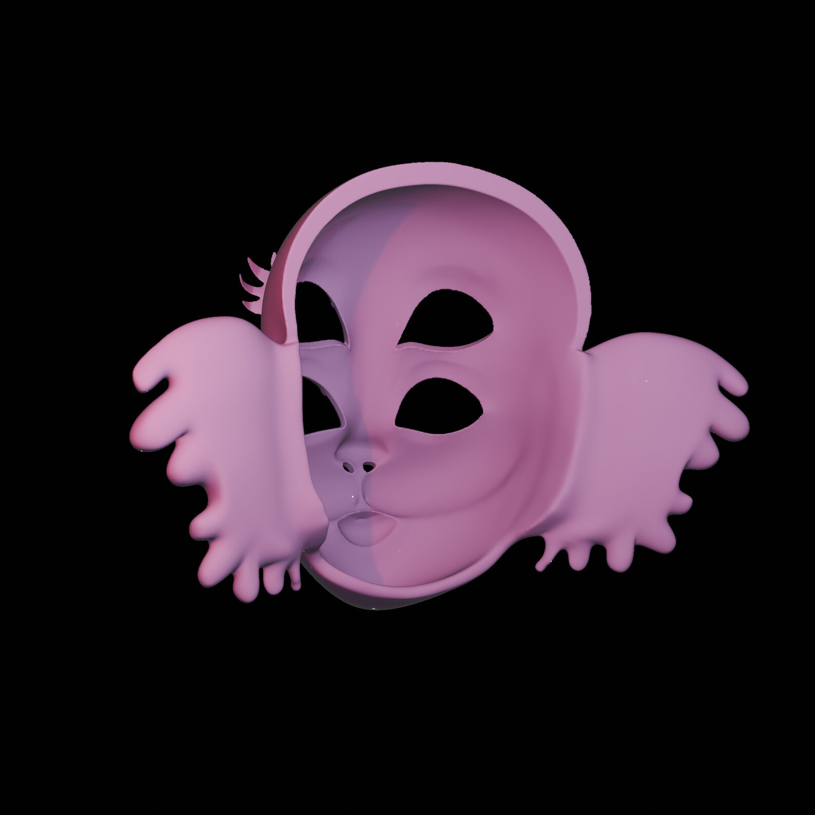 Mélanie Martinez Void Mask for Cosplay Stl File /its a STL FILE for 3d ...