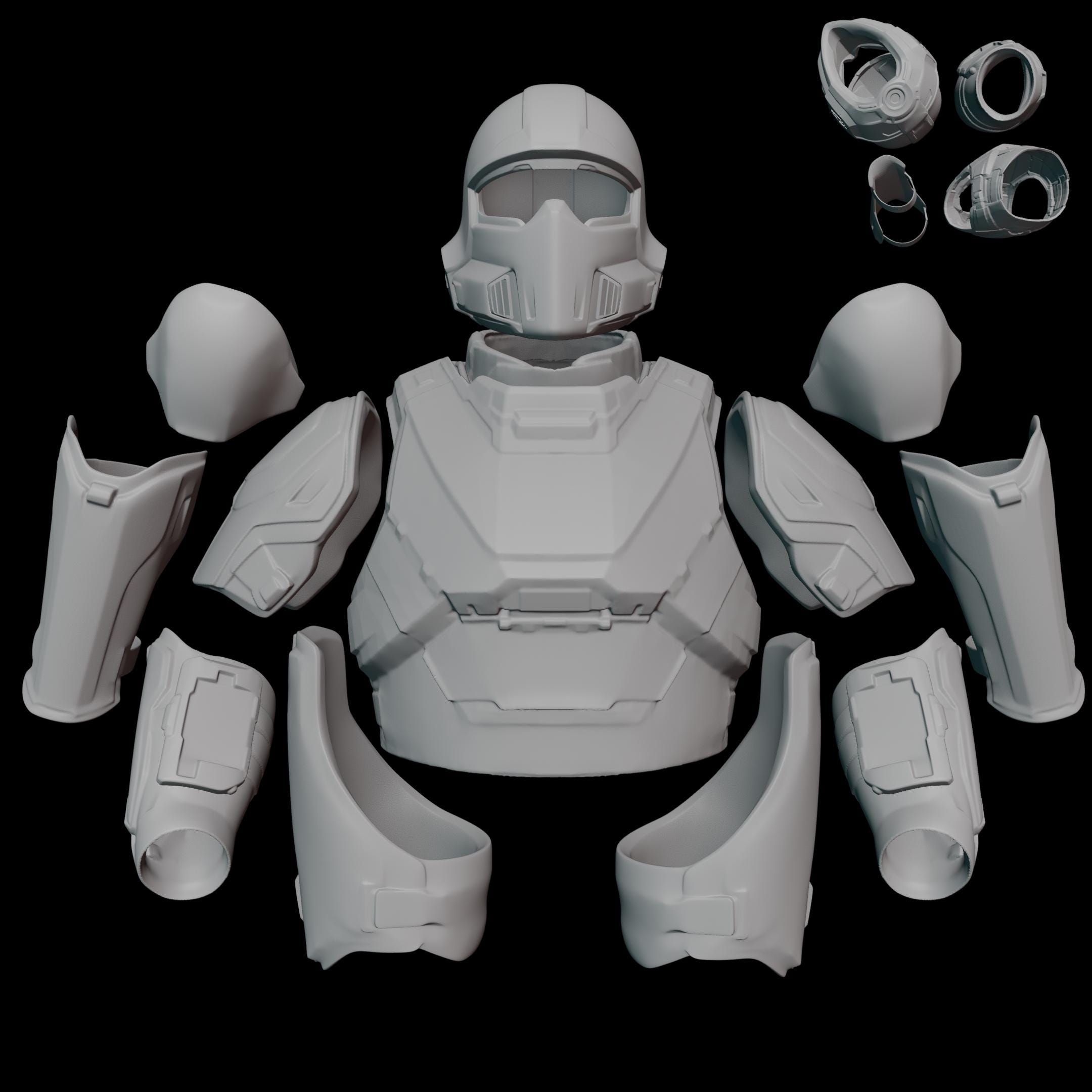 Helldivers 2 Full Armor for Cosplay Stl Files - Etsy