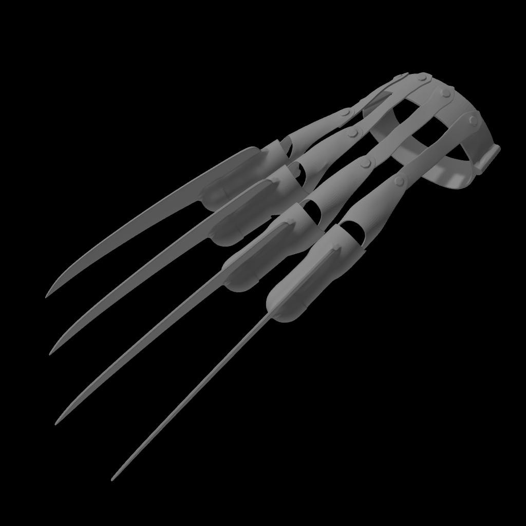 Freddy Krueger Claws for Cosplay Stl Files - Etsy