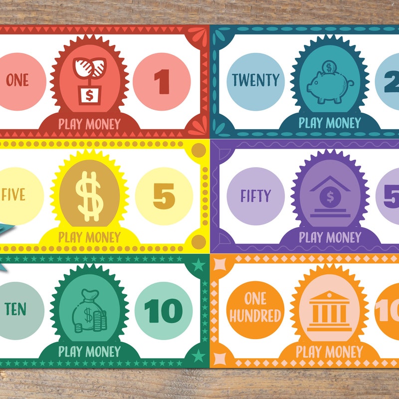 Play Money - Etsy
