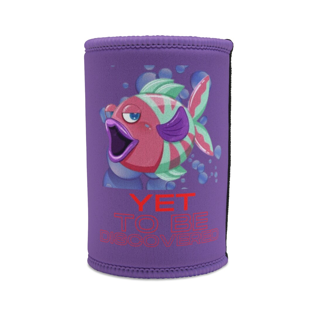 Yet to Be Discovered Fish 2 Stubby Cooler AOP - Etsy