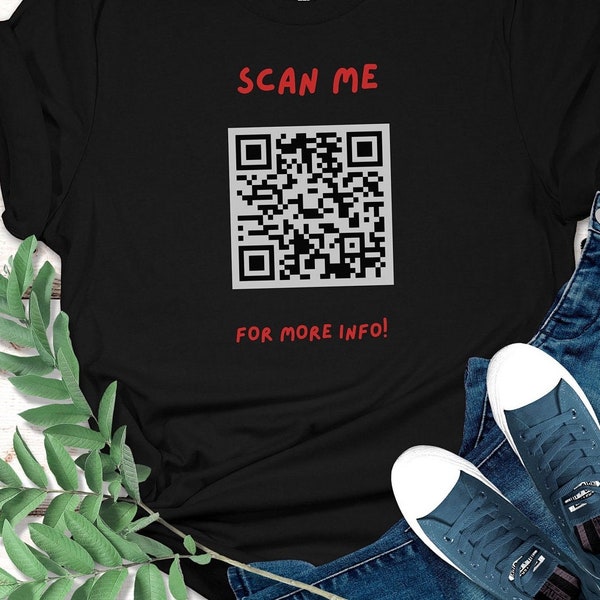 Scan Me Shirt - Etsy