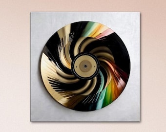 Record Label Poster, Music Label Print, Vinyl Record Poster, Trendy ...