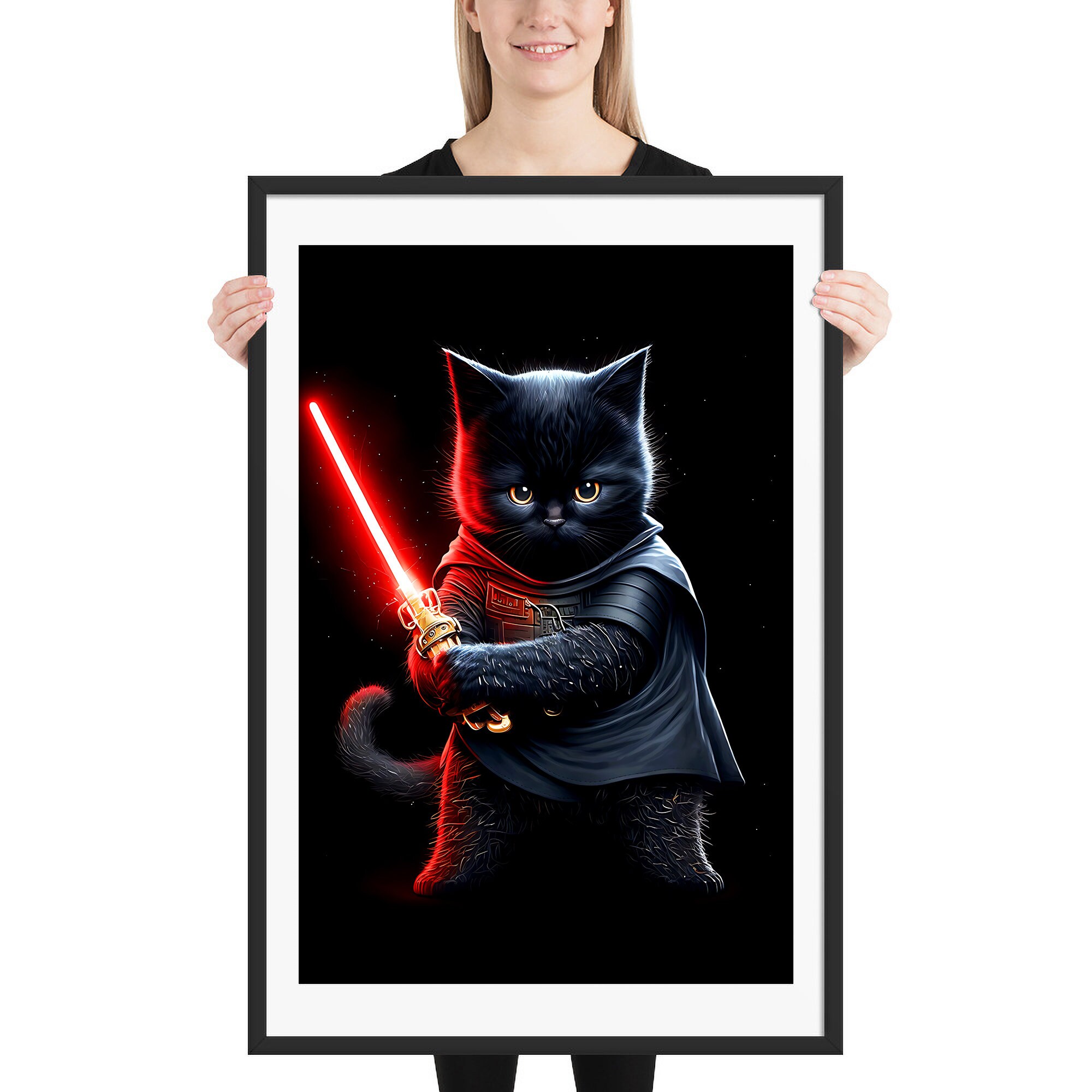 Black Cat Sith, A Star Wars Inspired Illustration, Digital Download ...