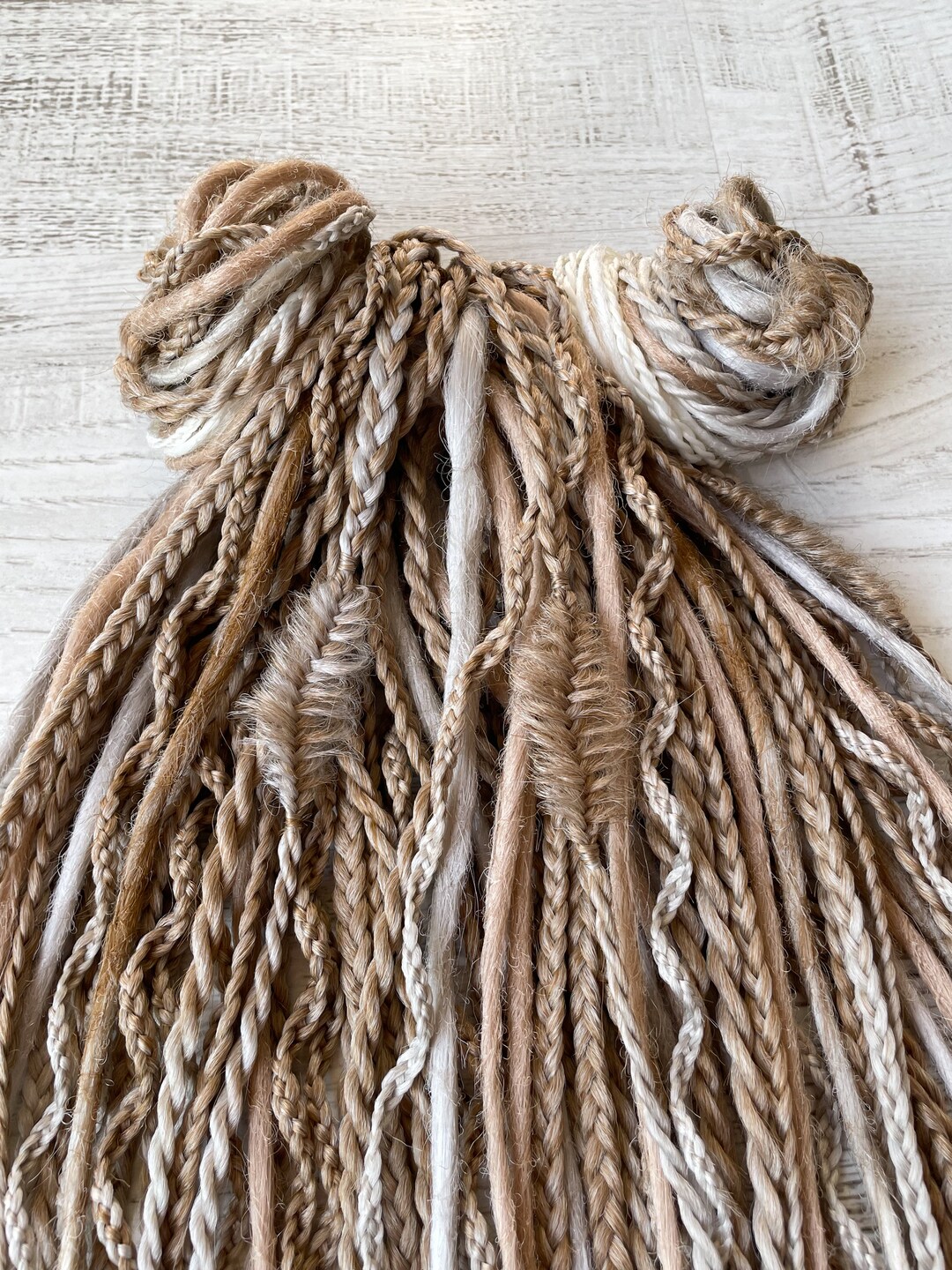 Mix Double Ended Synthetic Dreads Boho Dreadlocks Light - Etsy