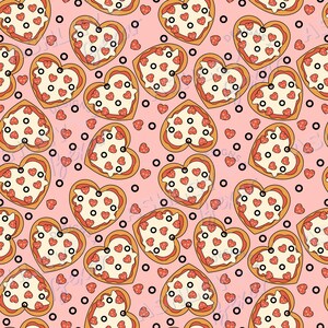 Valentine's Day Coquette Bow Seamless Pattern Digital Download ...