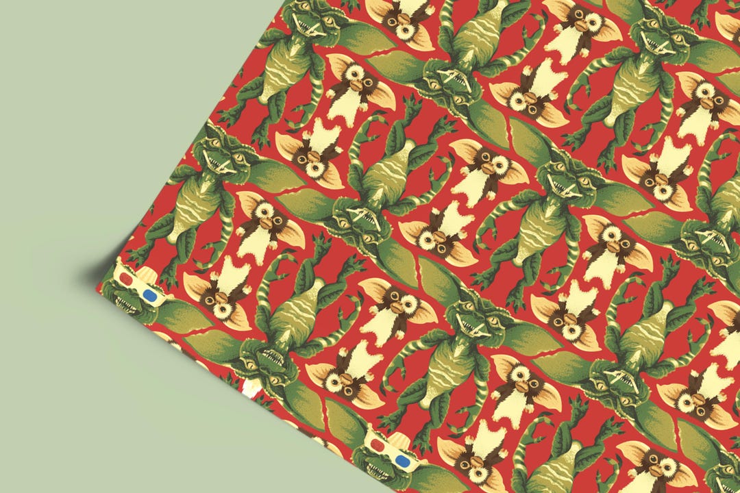 Gremlin Wrapping Paper - Etsy