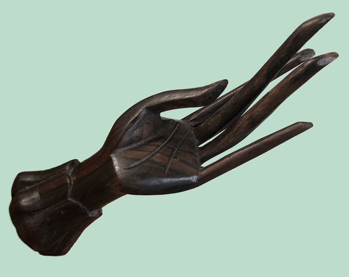 Vintage Wooden Hand Display Hand Mannequin - Etsy