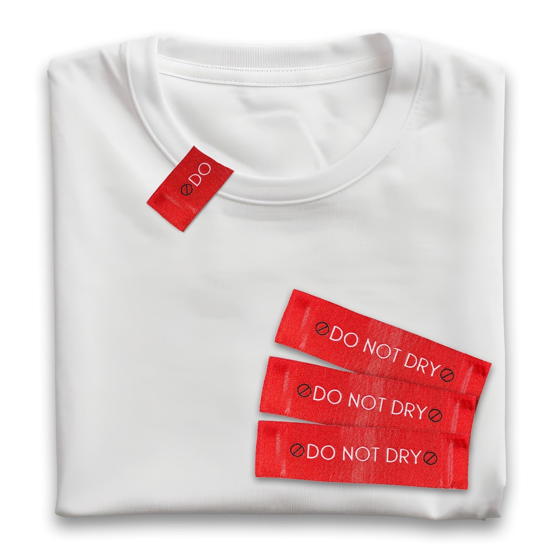 Do Not Dry Tag - Magnetic Laundry Reminder for Delicate Clothes ...