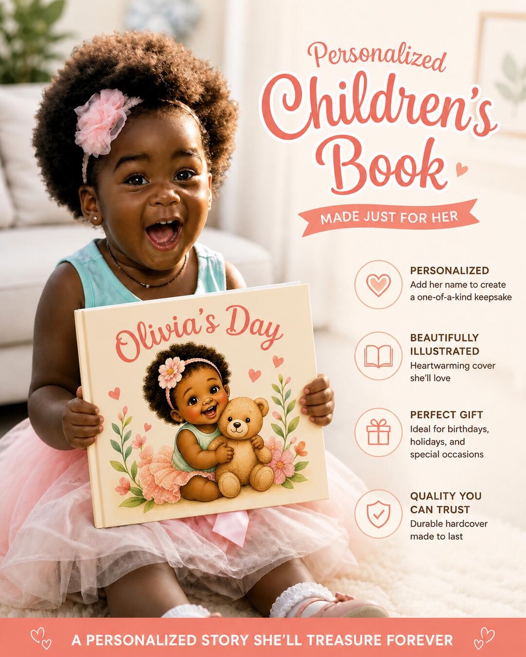 Custom Baby Book Photo Custom Name Storybook Personalized Toddler ...