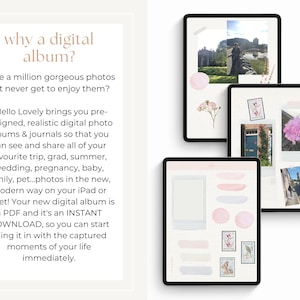 Digital Photo Album, Memory Book, Goodnotes Scrapbook, Digital Journal ...