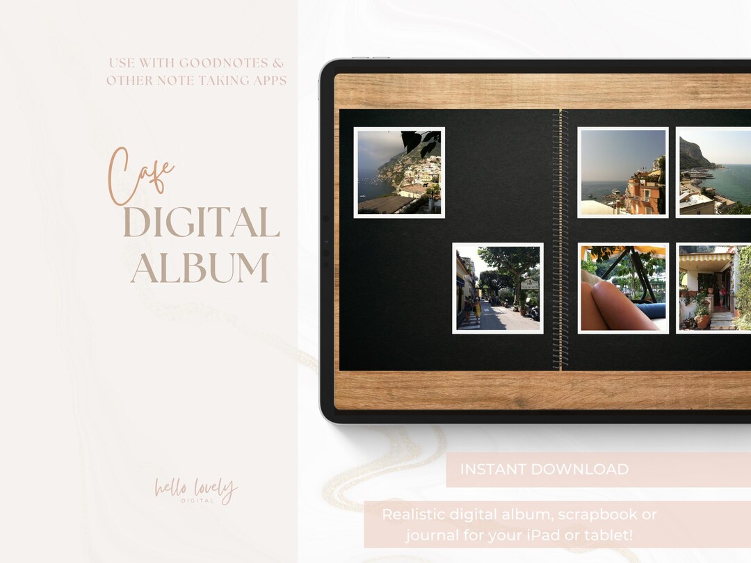 Digital Photo Album, Goodnotes Journal, Travel Journal, Digital Memory ...