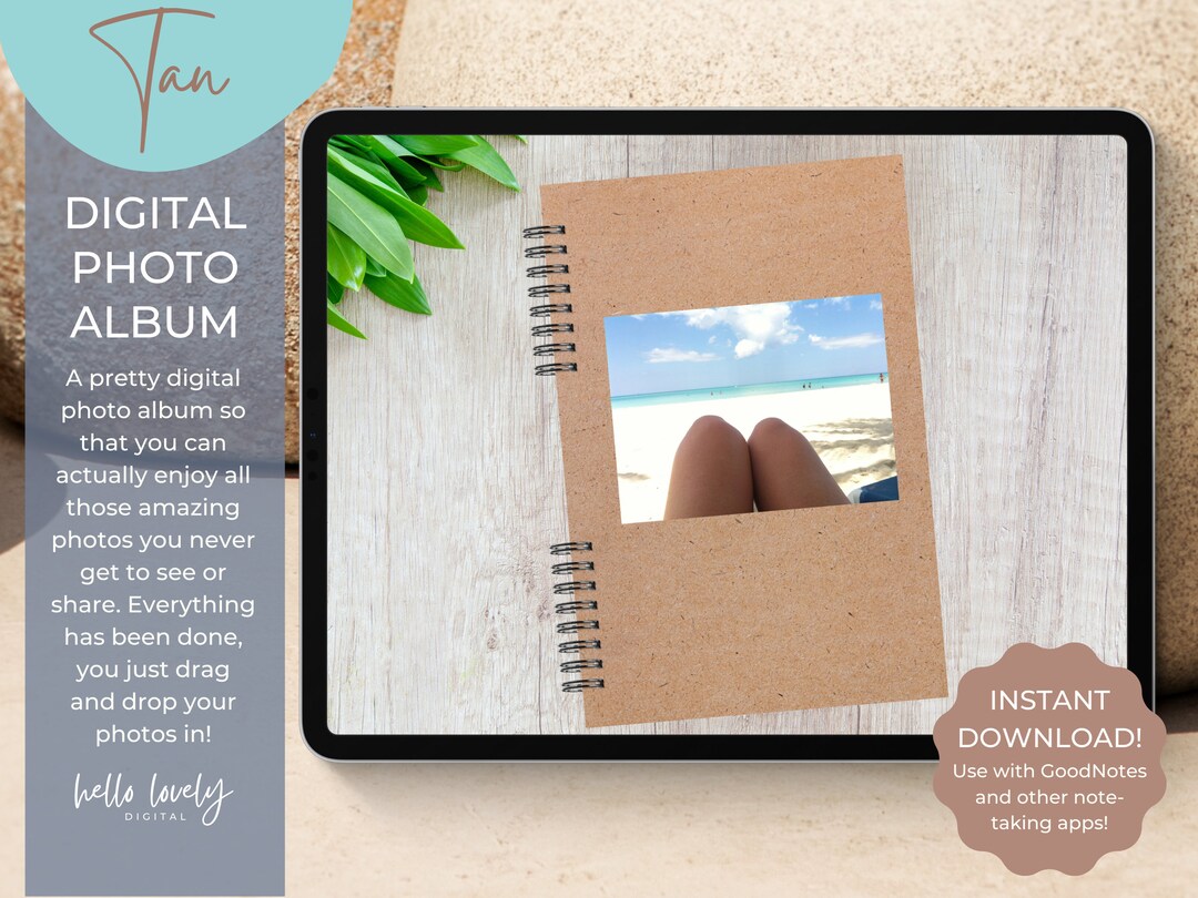 Minimalist Goodnotes Album Goodnotes Diary Scrapbook Album - Etsy