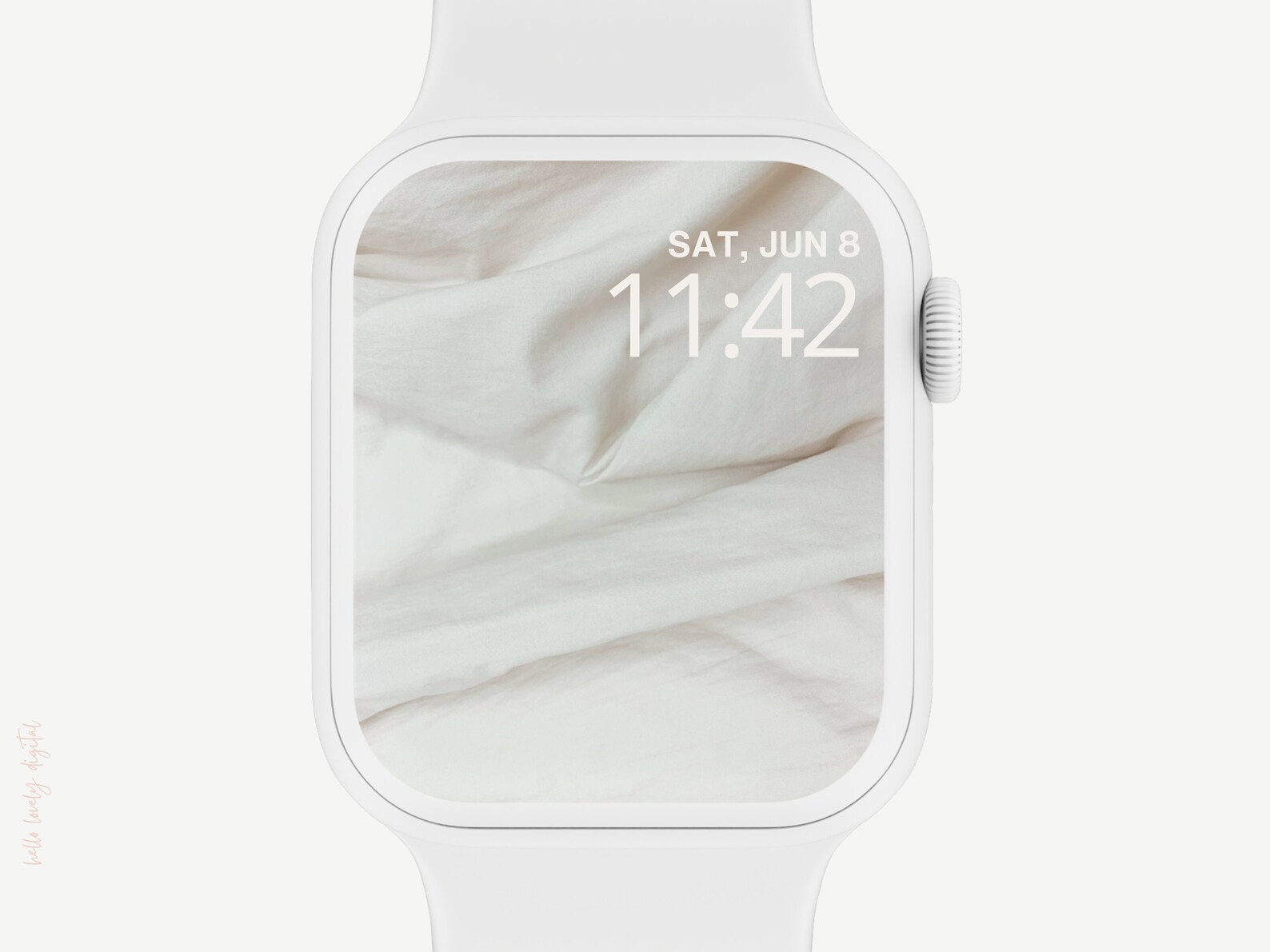 Minimal Apple Watch Wallpaper, Aesthetic Watch Face, Summer Wallpaper ...