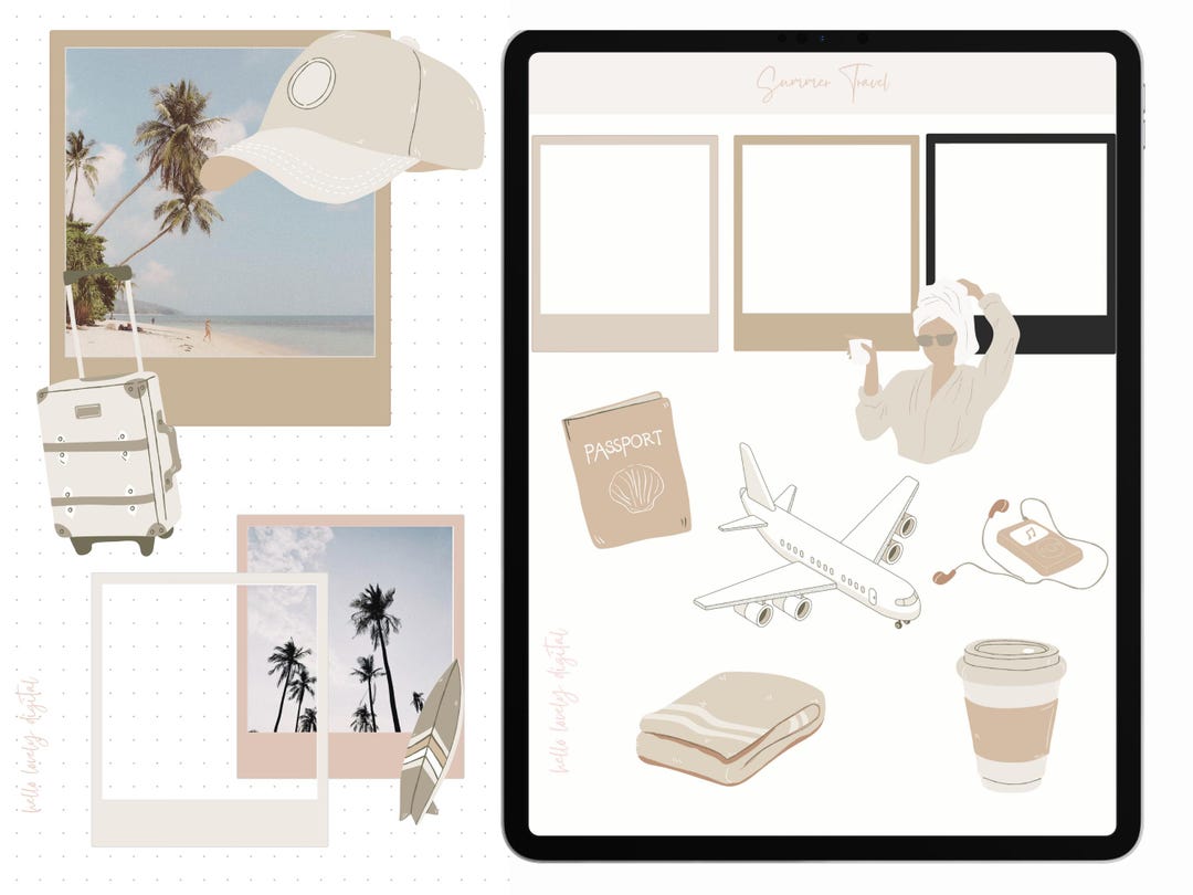 Digital Journal Stickers, Goodnotes Stickers, iPad Planner Stickers ...