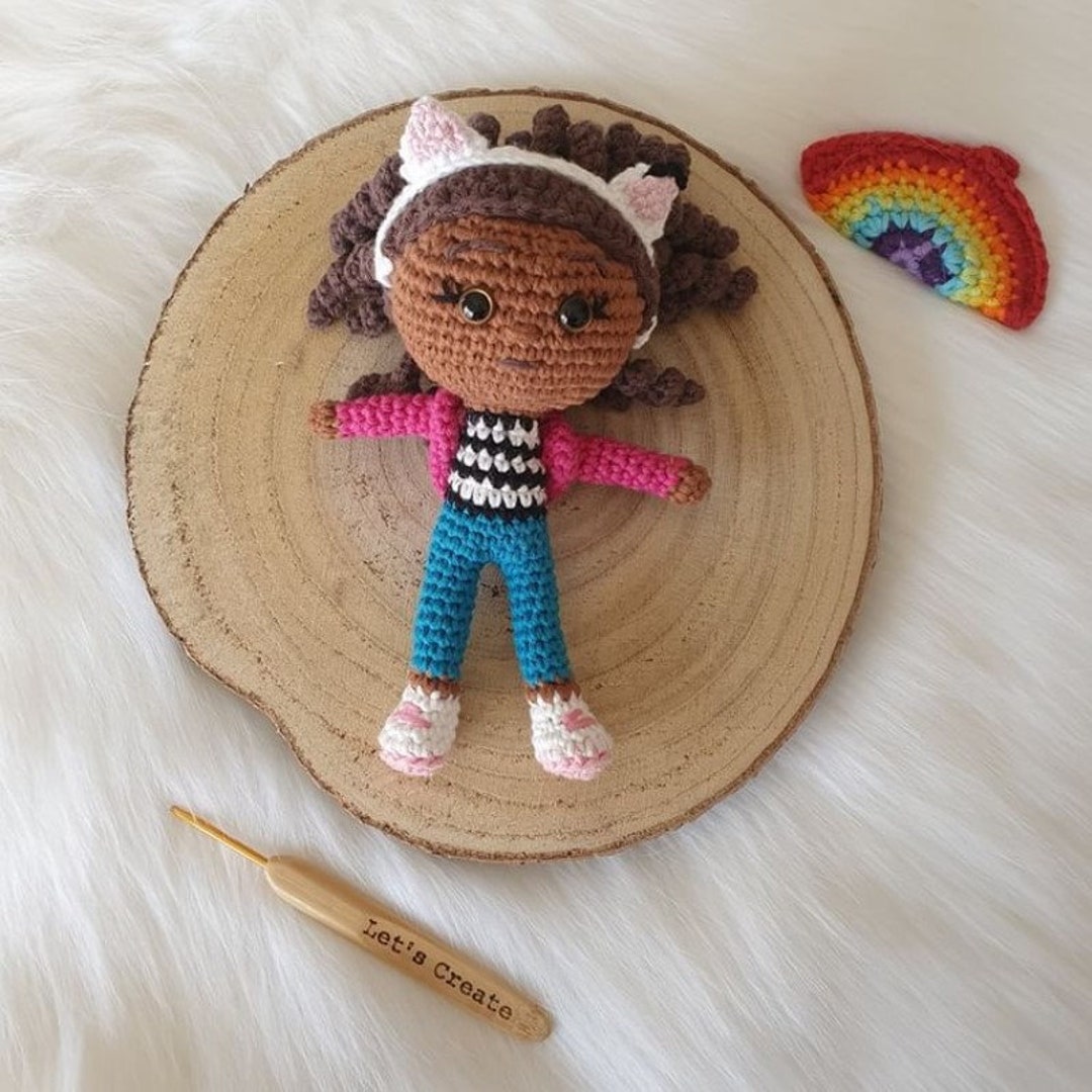 PDF Crochet Pattern Gabby From Gabby's Dollhouse - Etsy