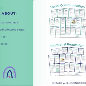 Social-emotional Printable Card Deck - Etsy