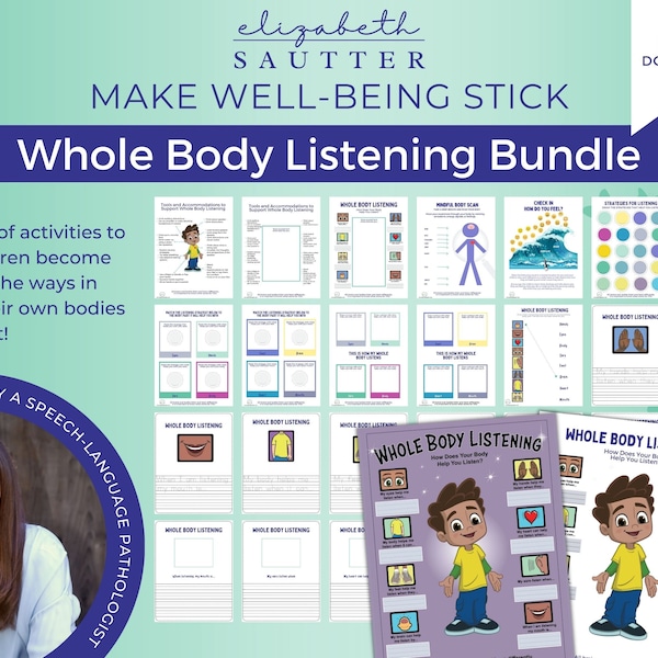 Whole Body Listening Poster - Etsy