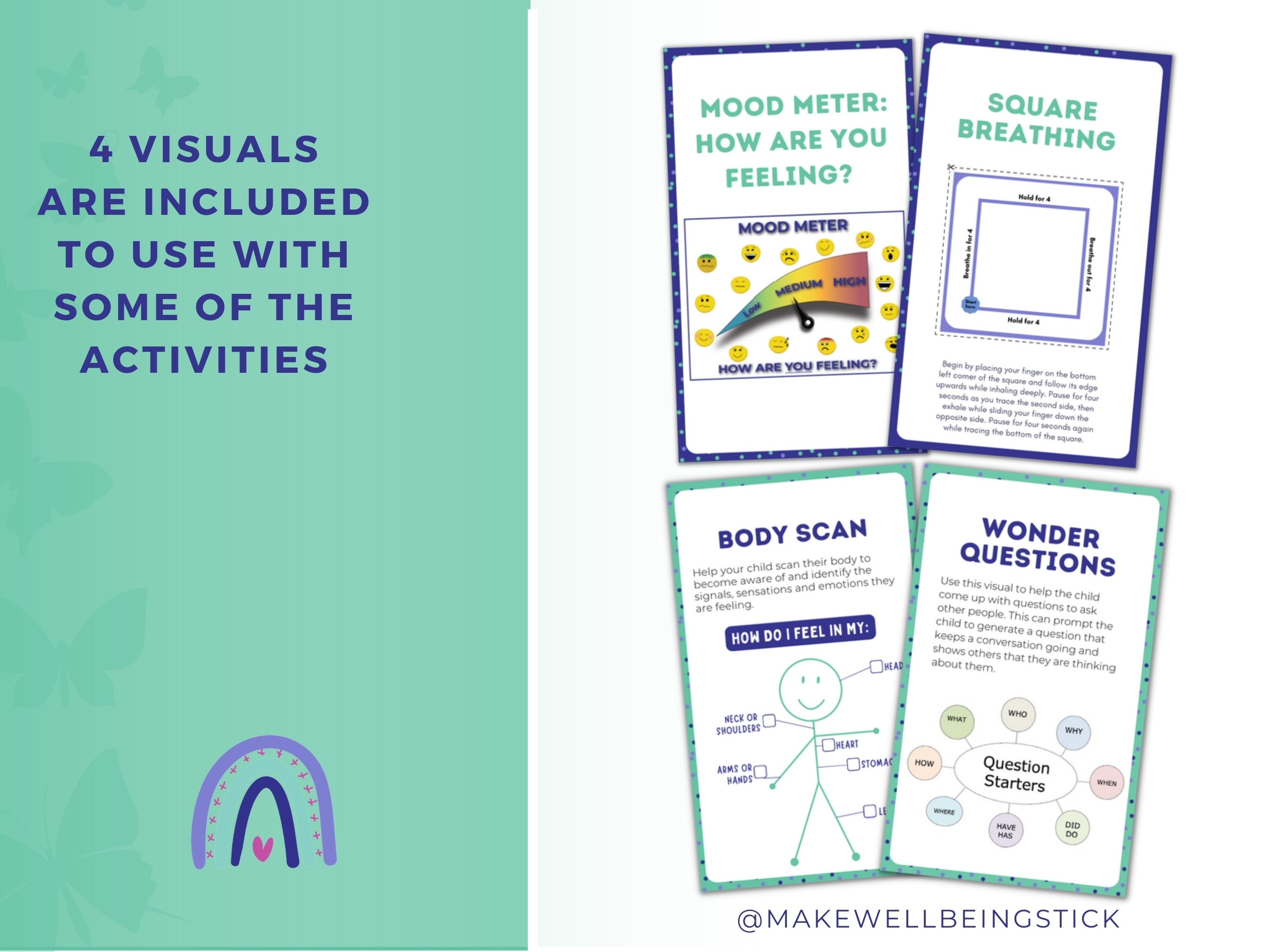 Social-emotional Printable Card Deck - Etsy