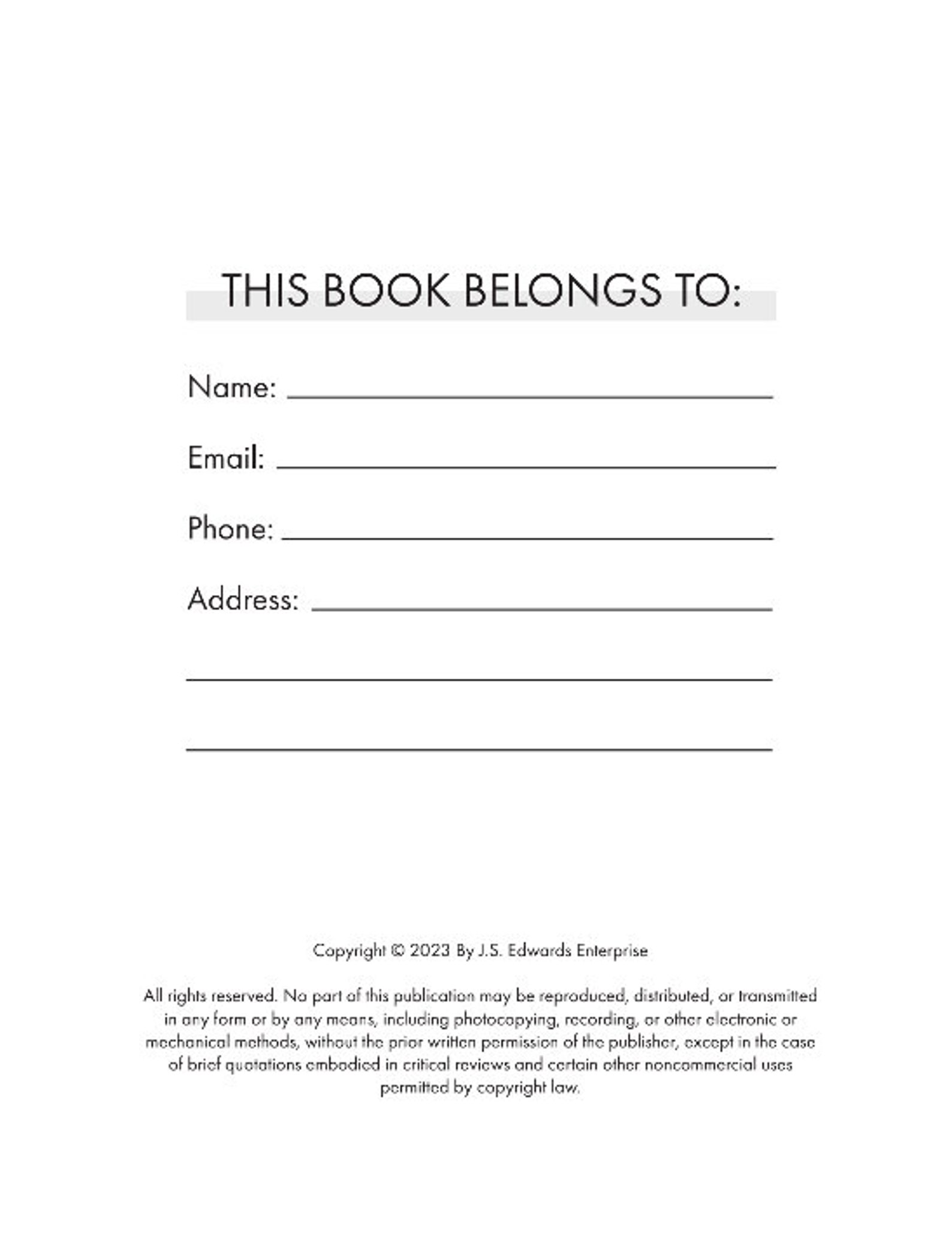 Physical Therapy Log Template - Etsy