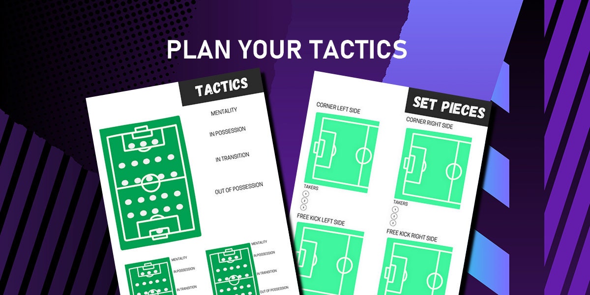Football Manager Planner | Printable/digital Planner for Football ...