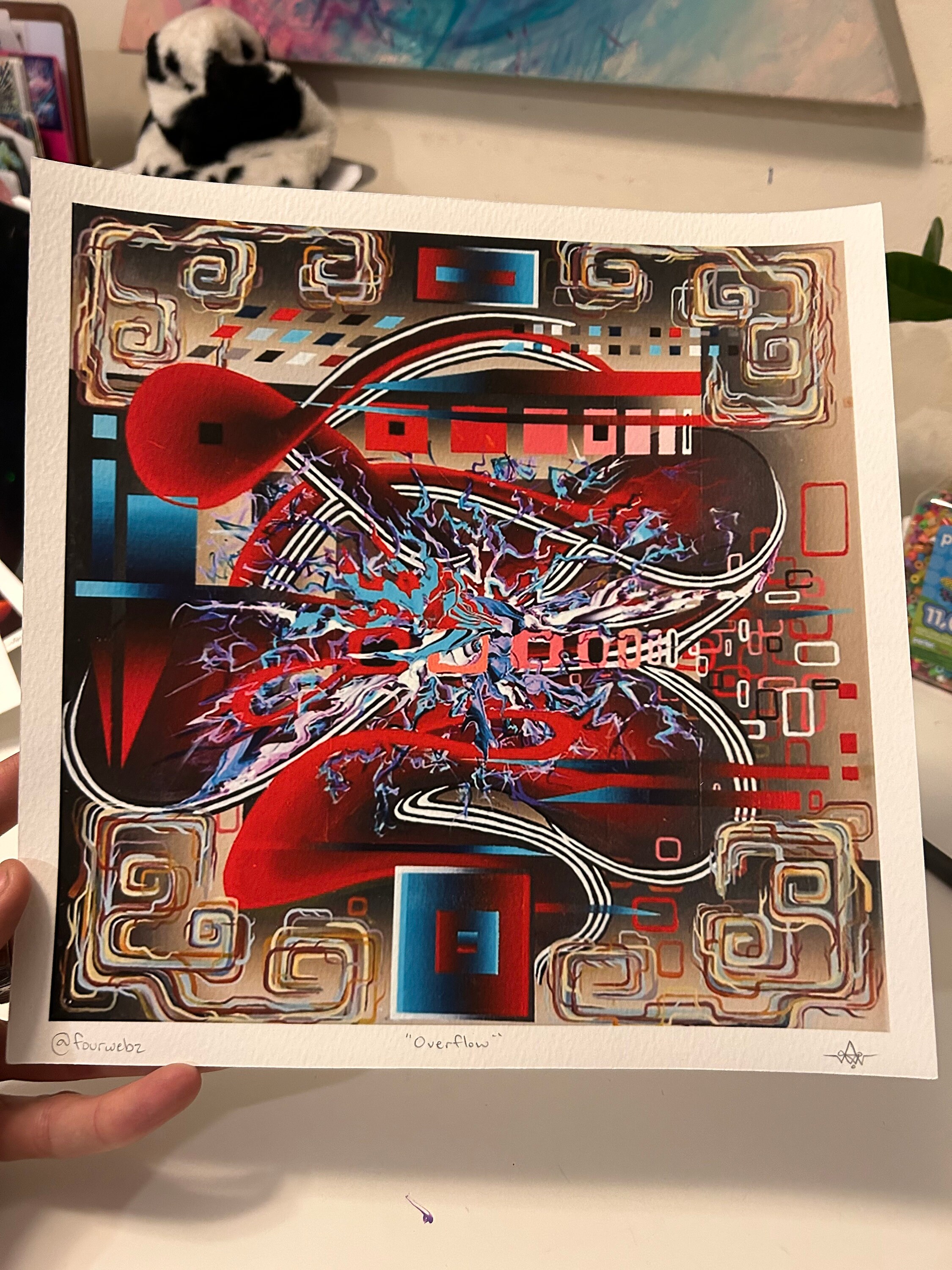 Overflow (paper Print) - Etsy