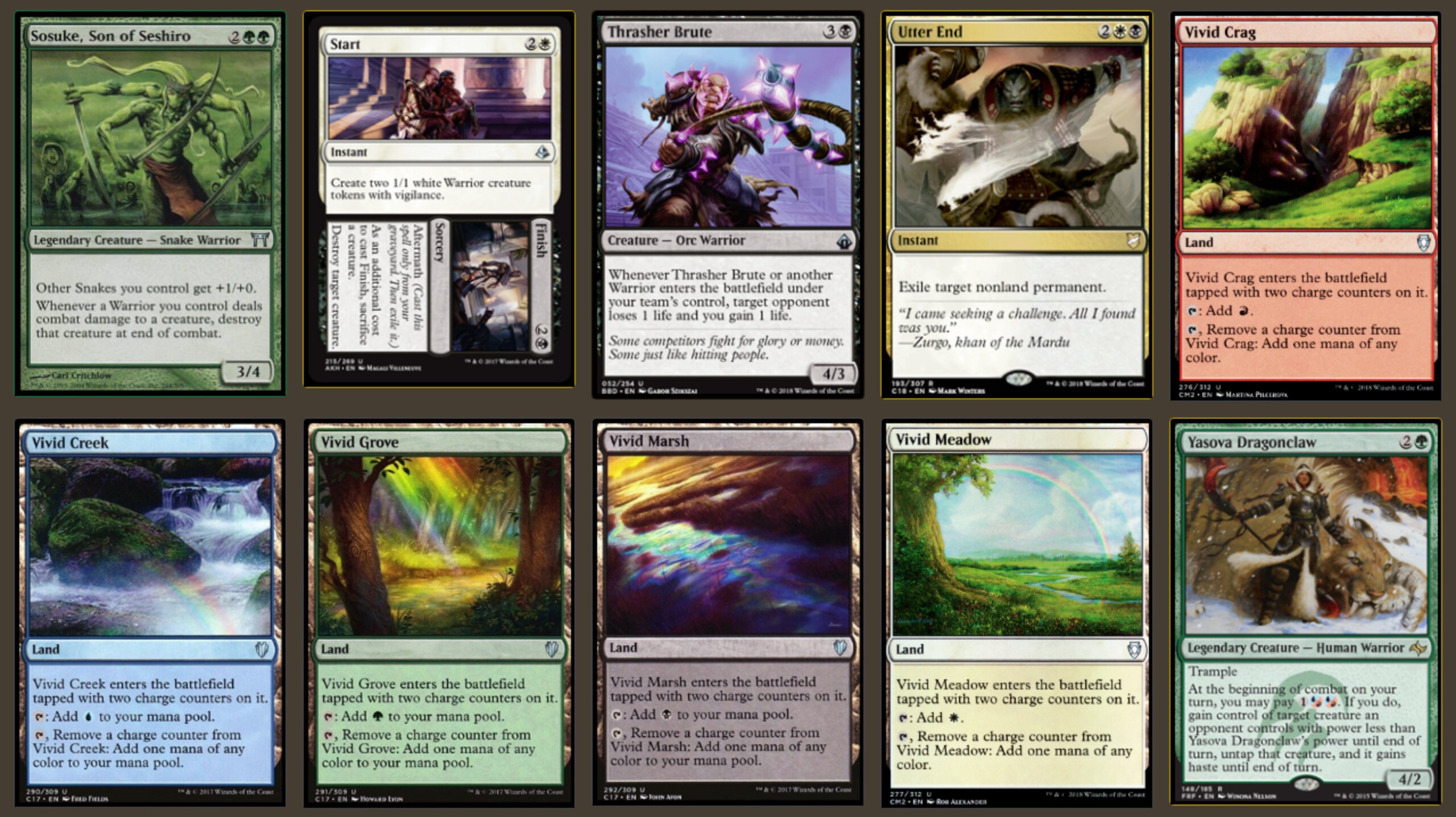 NAJEELA, the Blade-blossom Edh Commander Deck Magic Gathering MTG 100 ...