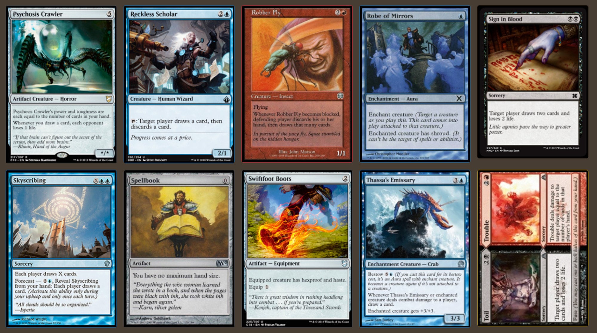 NEKUSAR, THE MINDRAZER Commander Deck Magic the Gathering Mtg 100 Cards ...